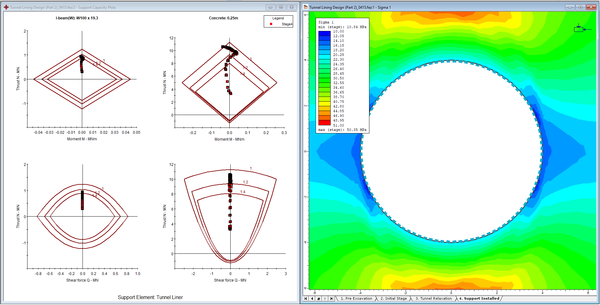 RS2 Tutorials | Tunnel Lining Design